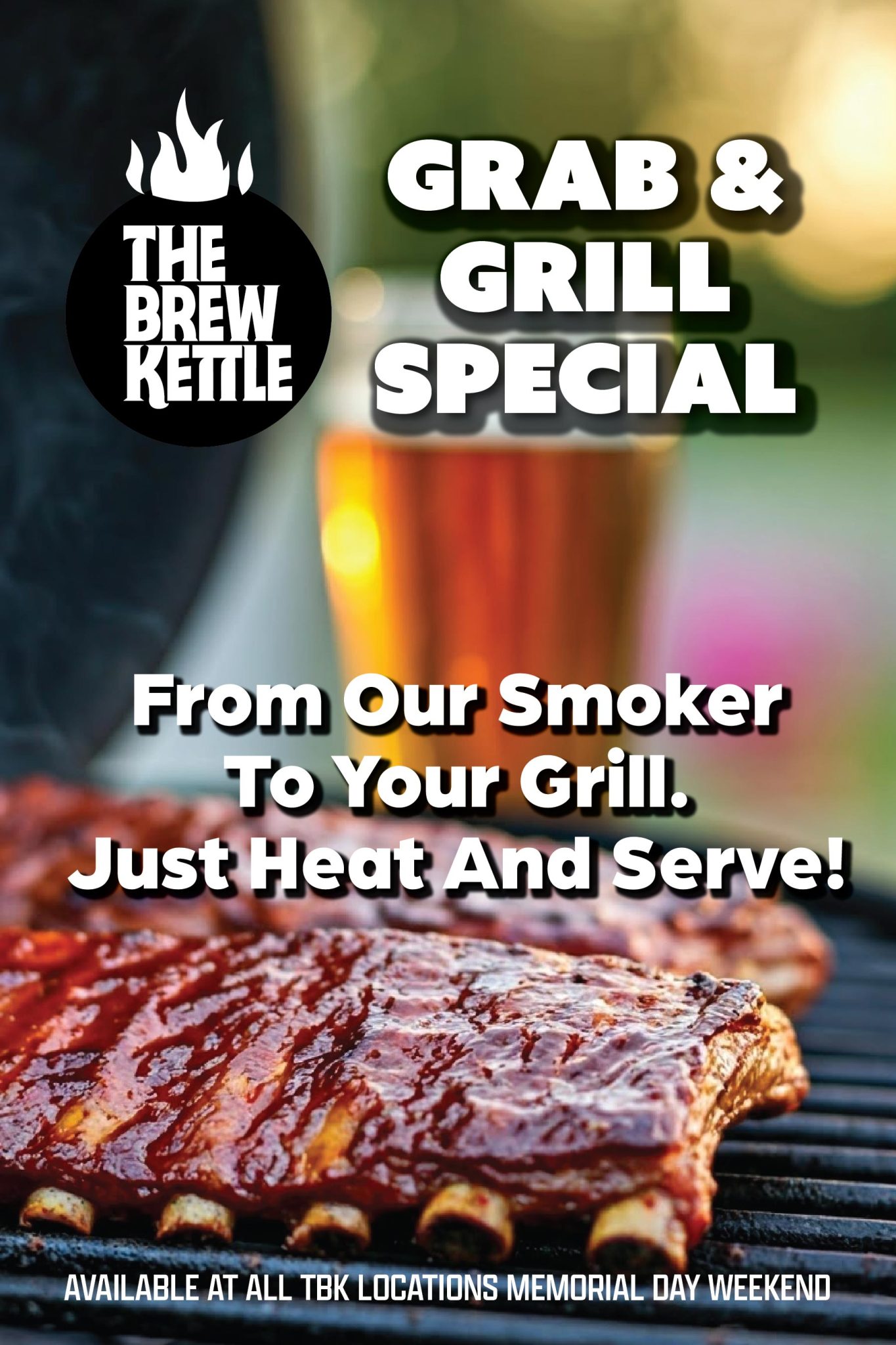 Grab & Grill Special - The Brew Kettle