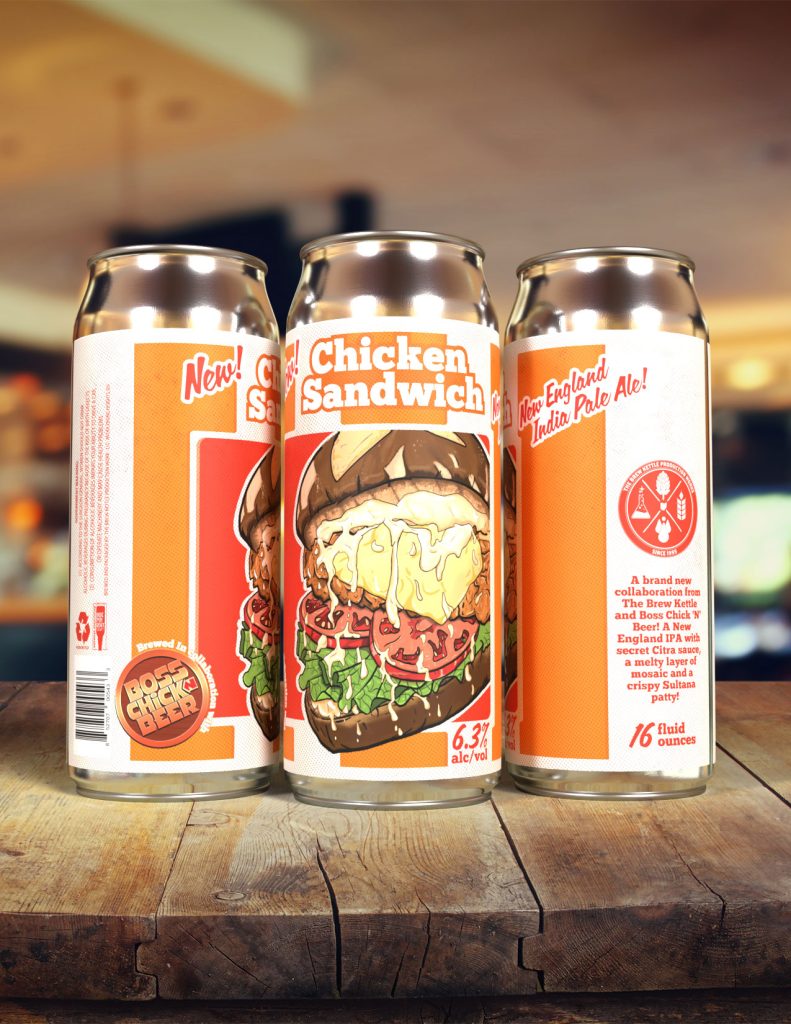 New Chicken Sandwich - A Boss ChickNBeer Collaboration - The Brew Kettle