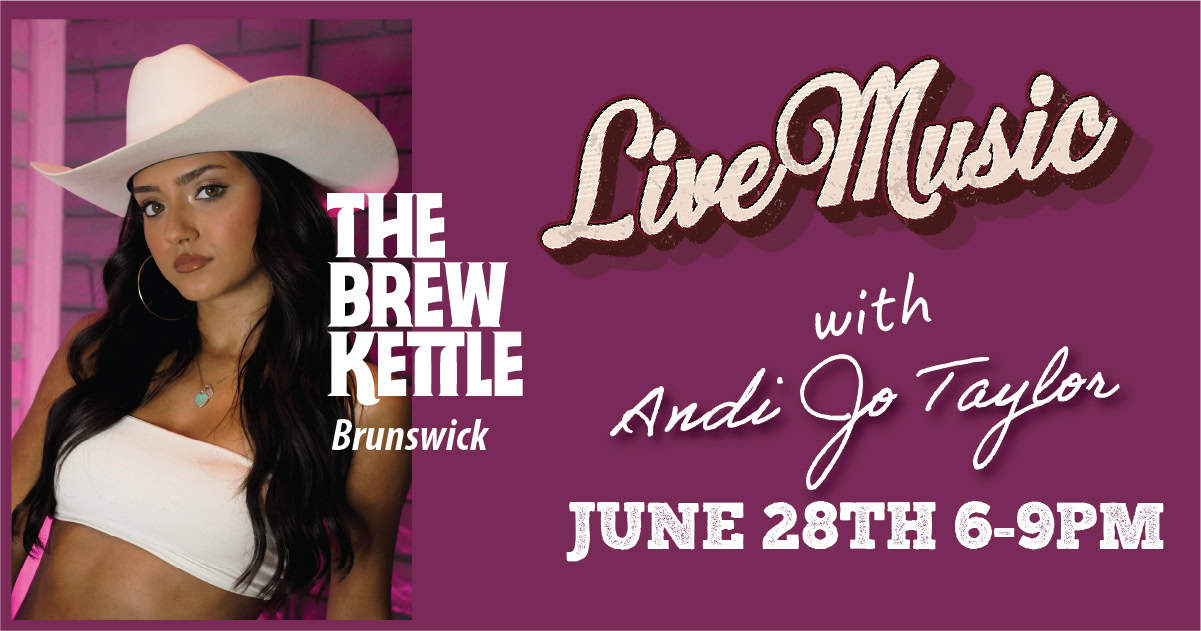 Live Music in Brunswick with Andi Jo Taylor - The Brew Kettle